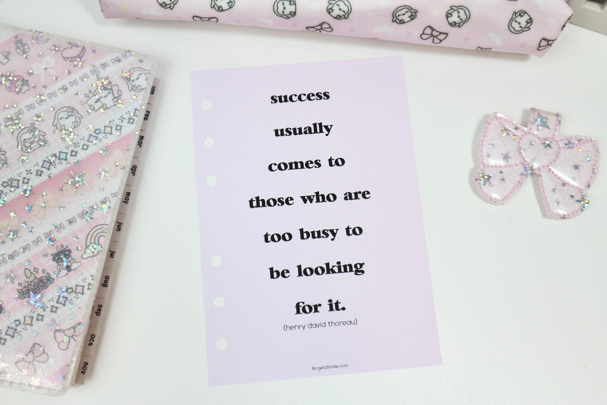 DASHBOARD quotes success – Angela Smile