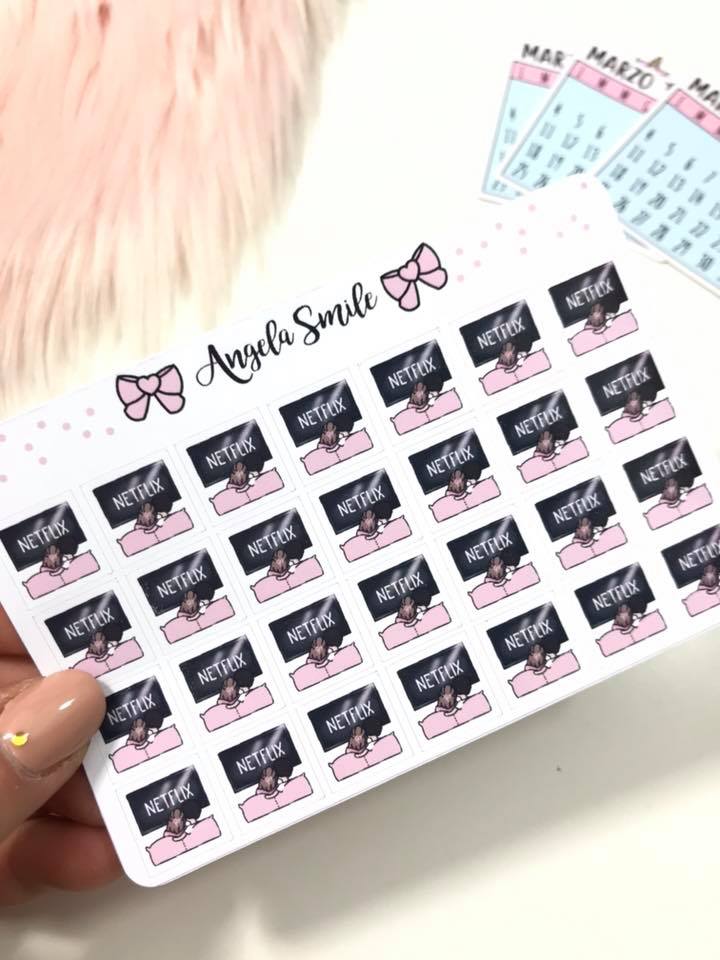 STICKER NETFLIX – Angela Smile